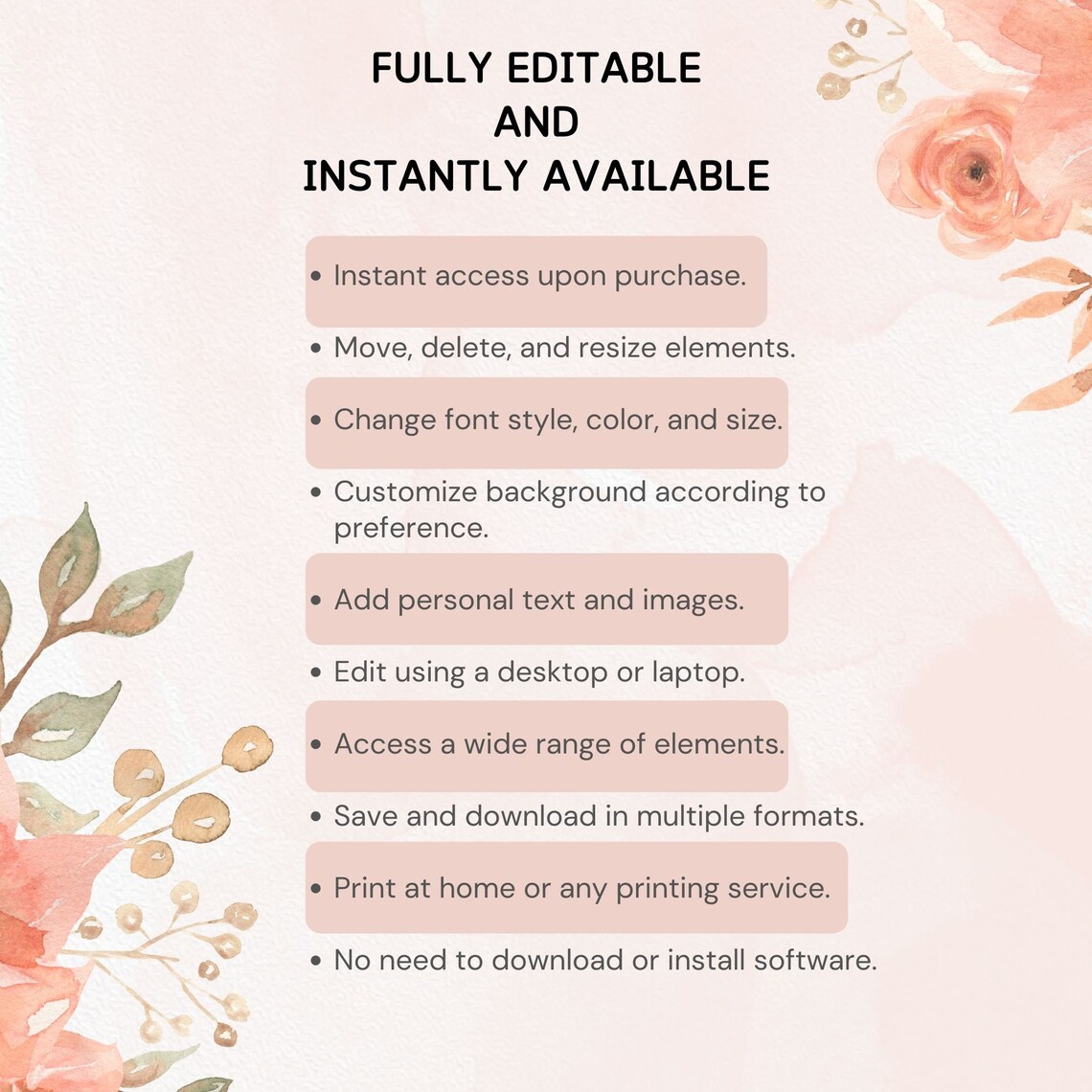 Personalized Thank You Card for Small Business: Cute Watercolor ...