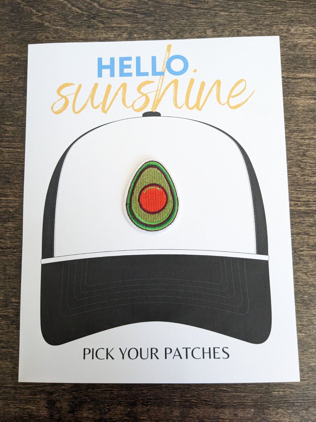 CUSTOM Trucker Hat Design Template - Design Patch Layout Printable - Etsy