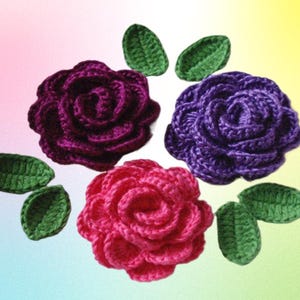 Crochet Lace Rose Pattern: Easy Amigurumi Guide (digital Download) - Etsy
