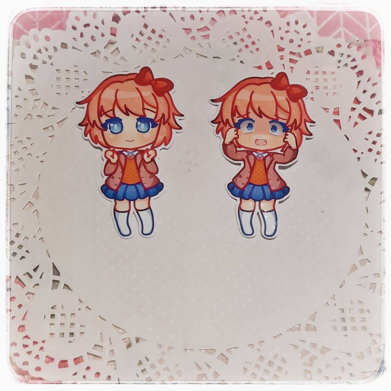 Doki Doki Literature Club Vinyl Stickers DDLC Weatherproof - Etsy Ireland