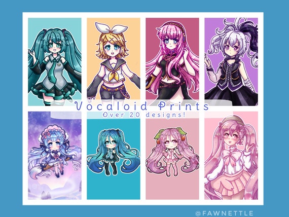 Anime Chibi Vocaloid Drawing