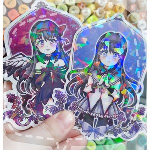 Madoka Magica Die-cut Vinyl Laminated Stickers puella Magi Madoka ...