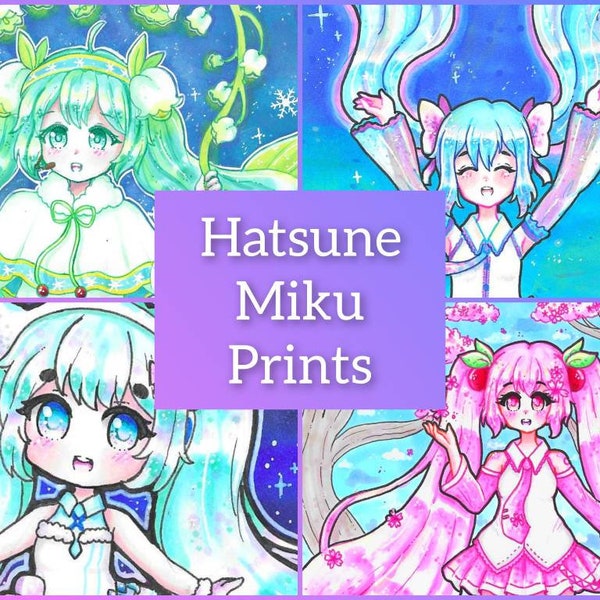 Hatsune Miku Binder Etsy