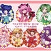 Tokyo Mew Mew Vinyl Stickers cute Kawaii Waterproof Die-cut Laminated ...