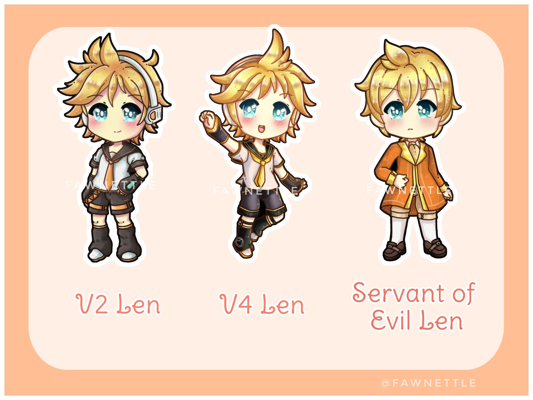 Len Kagamine Servant Of Evil Wallpaper