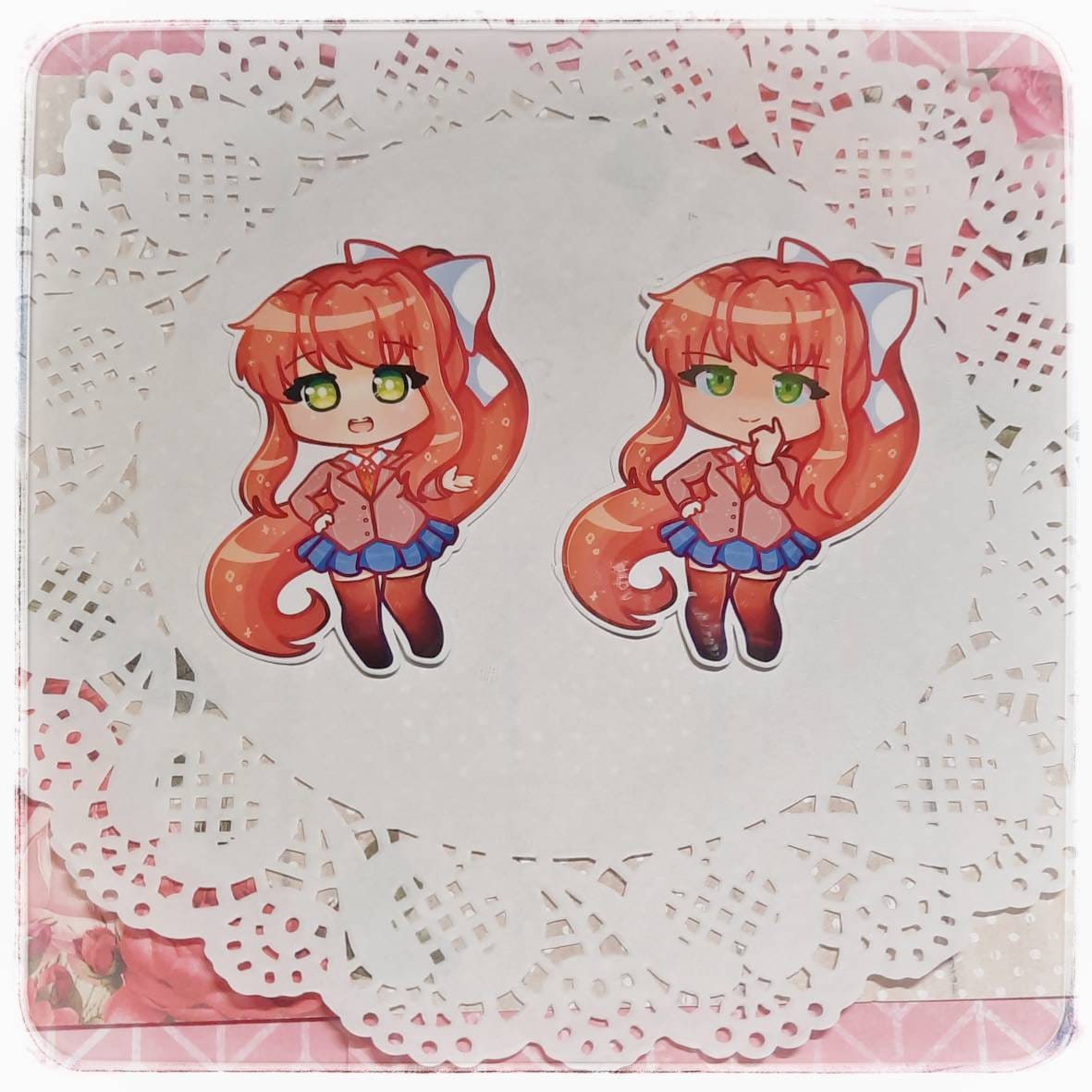 Doki Doki Literature Club Vinyl Stickers DDLC Weatherproof - Etsy Ireland