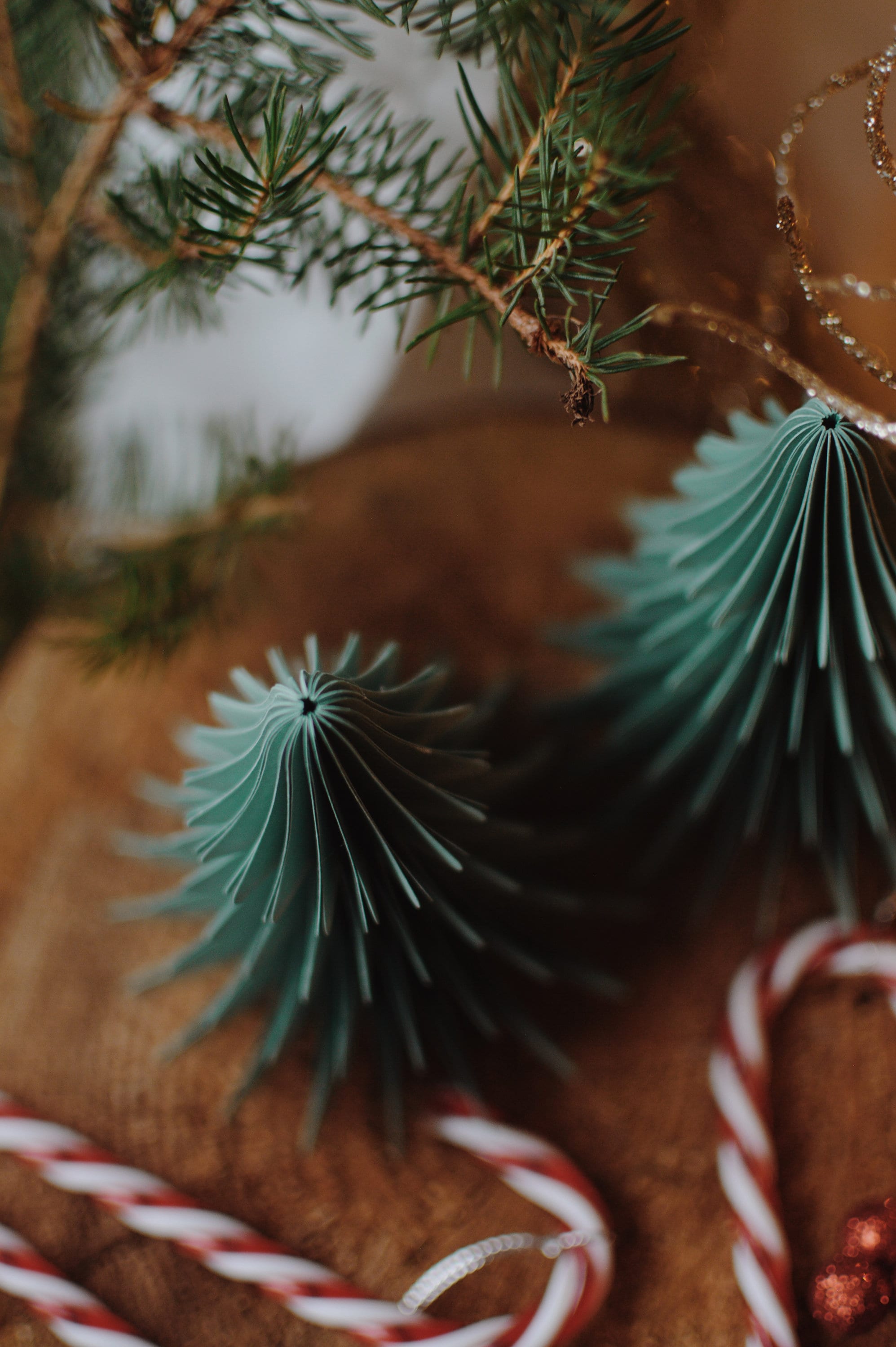 Paper Christmas Tree / Honeycomb Tree / Honeycomb Paper Decoration ...
