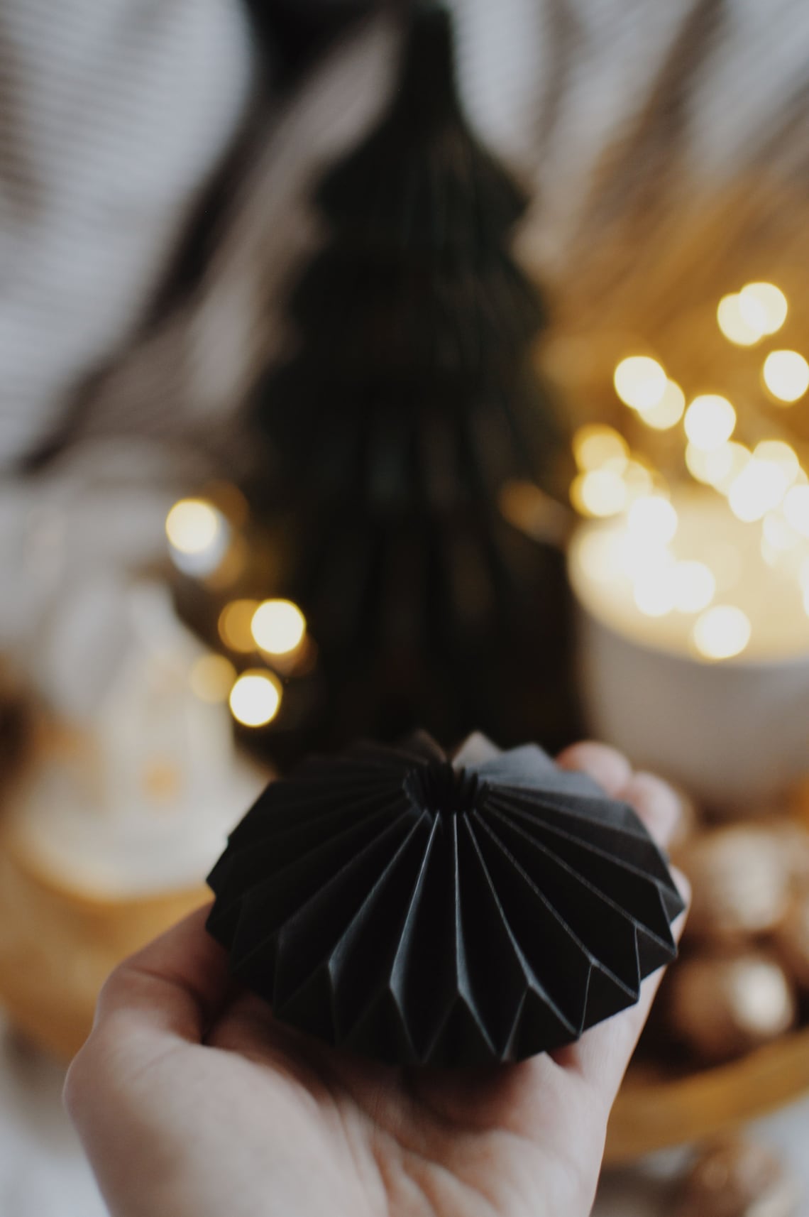 Origami Set "black" / Paper Decoration / Festive Decoration ...