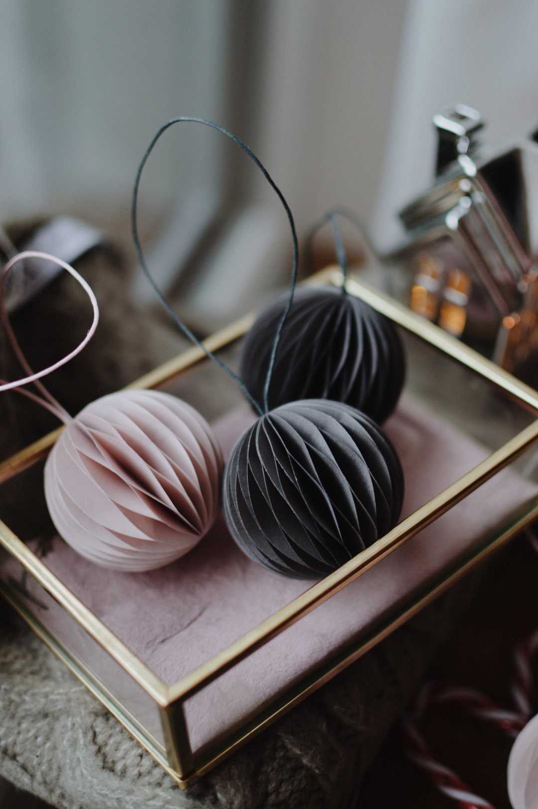 Paper Handmade Decoration, Christmas Decoration, Paper Ball, Honeycomb ...