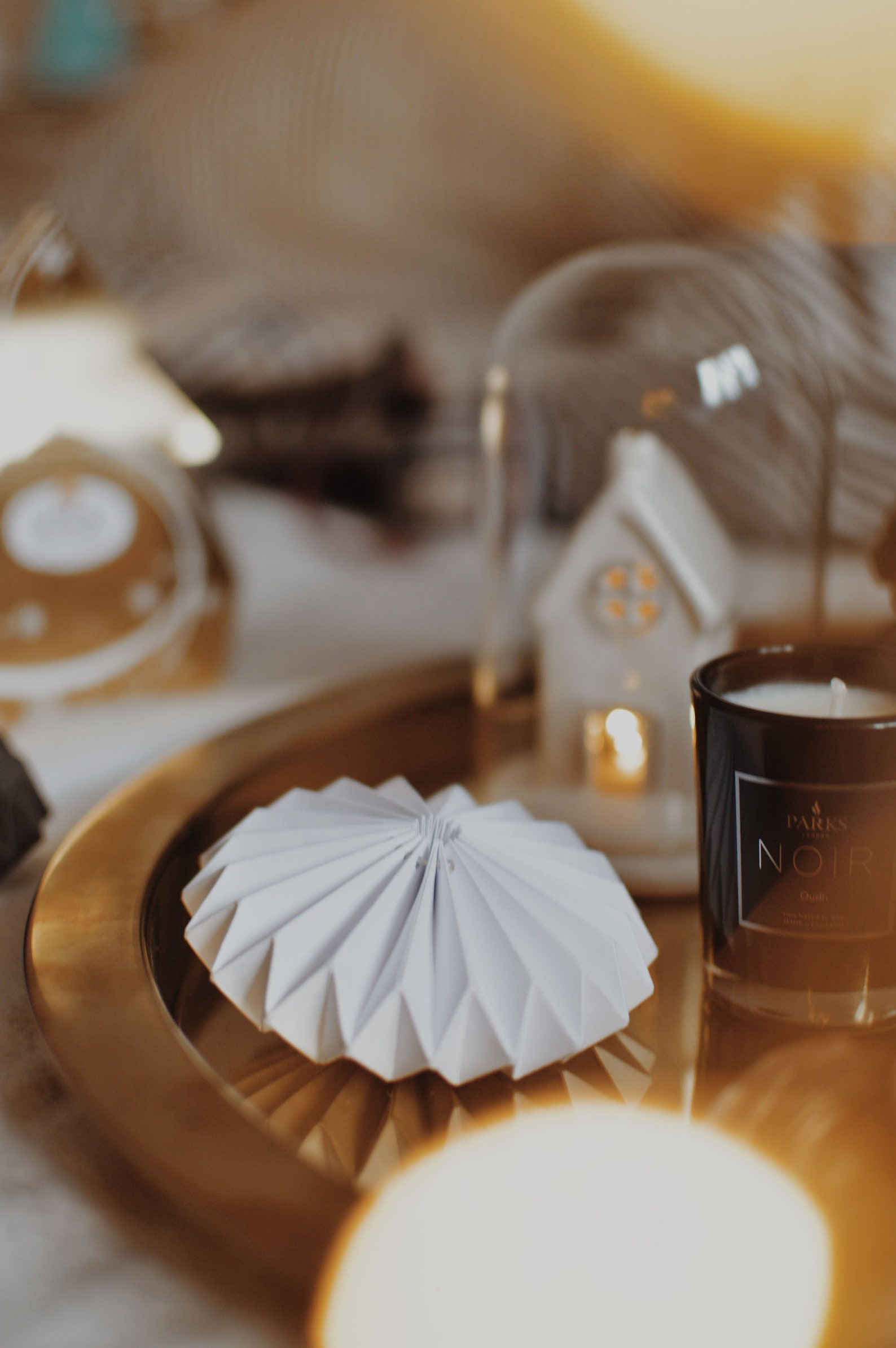 Origami Set "white" / Paper Decoration / Festive Decoration ...