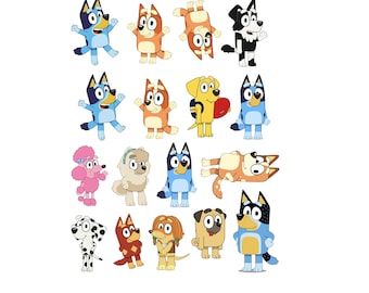 Bluey Buttons | Etsy UK