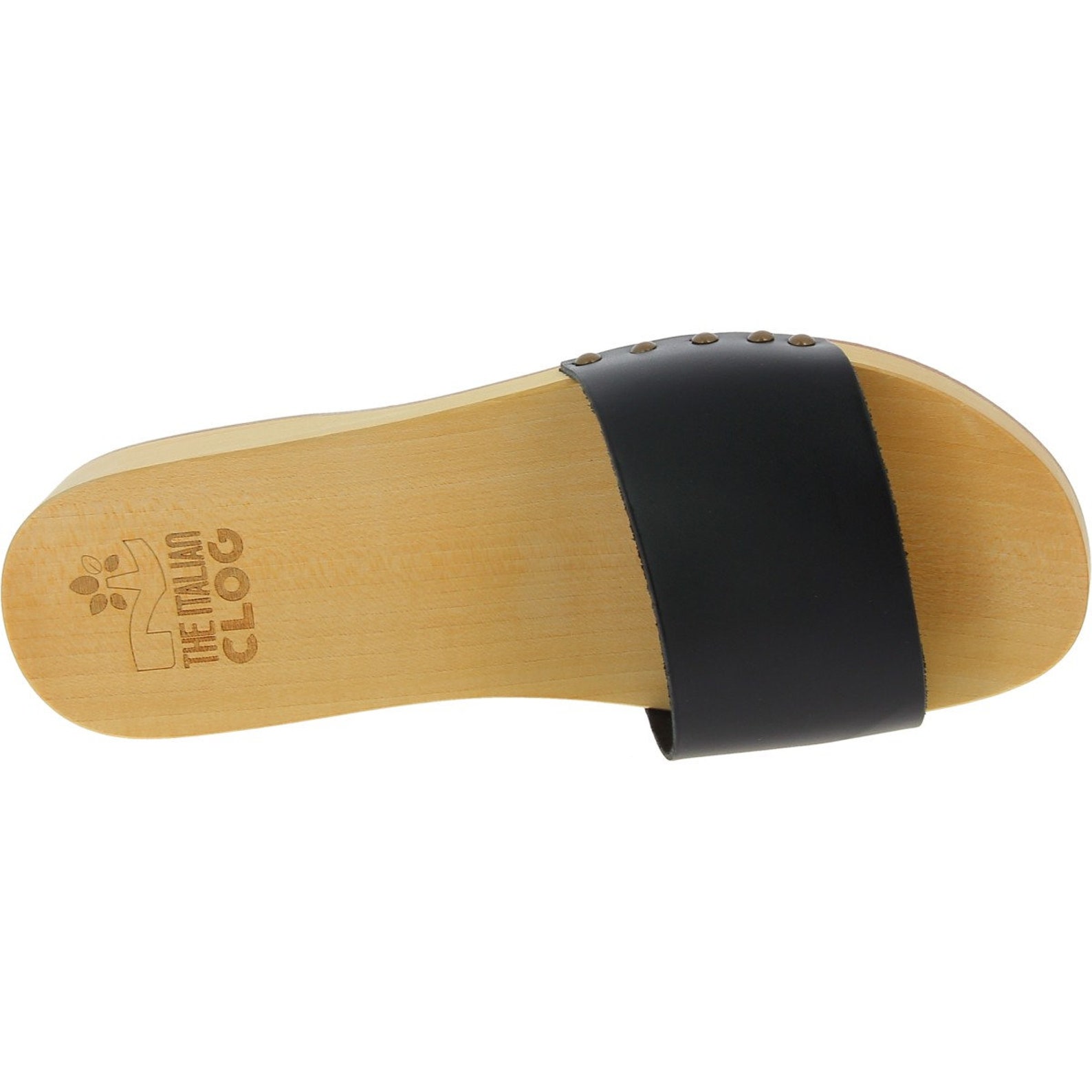 Handmade Wooden Clogs for Men With Black Leather Band the - Etsy