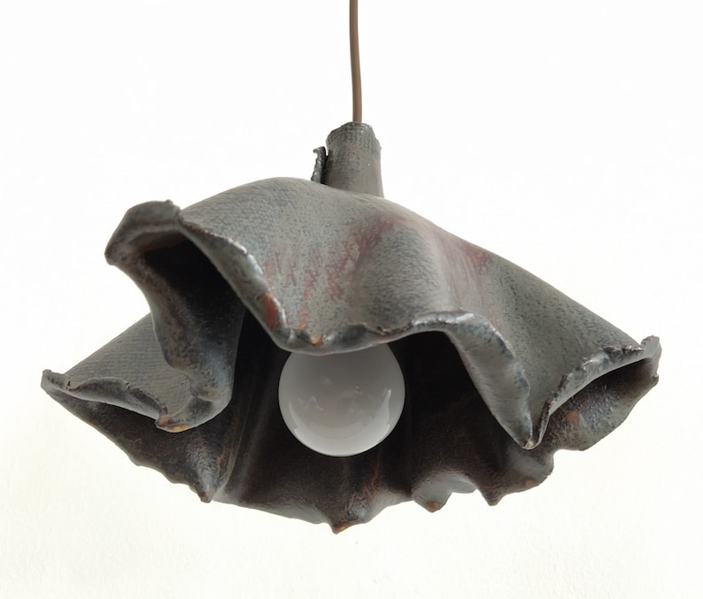 Vintage Handmade Ceramic Pendant Light Germany 1970s - Etsy