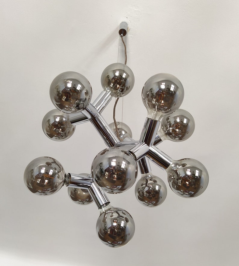 Rare 'atomic 12 HL' Molecule Suspension Light Prod. - Etsy