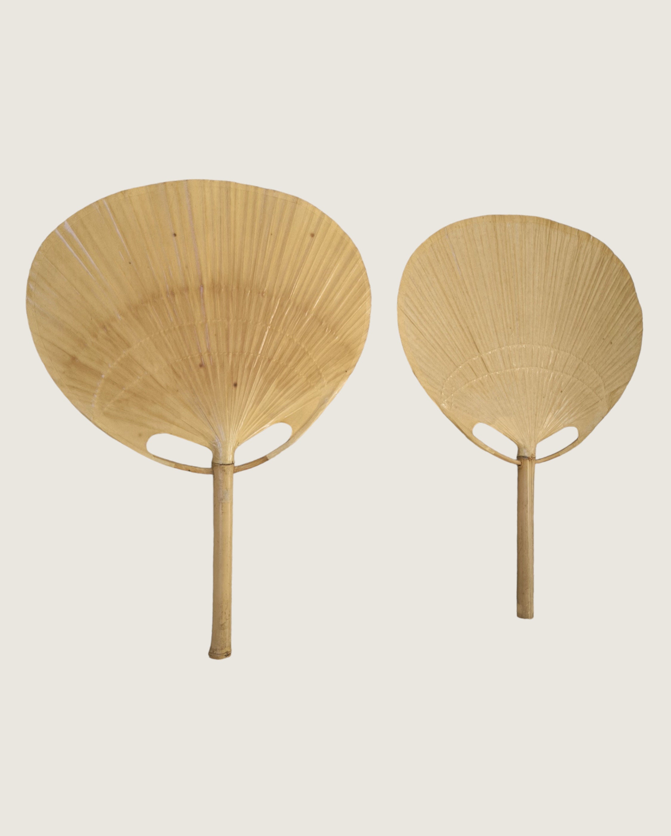 1 of 2 Original 'uchiwa' Fan Wall Lights by Ingo - Etsy