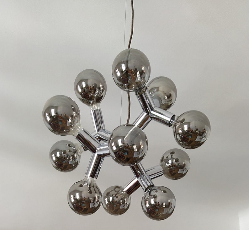 Rare 'atomic 12 HL' Molecule Suspension Light Prod. - Etsy