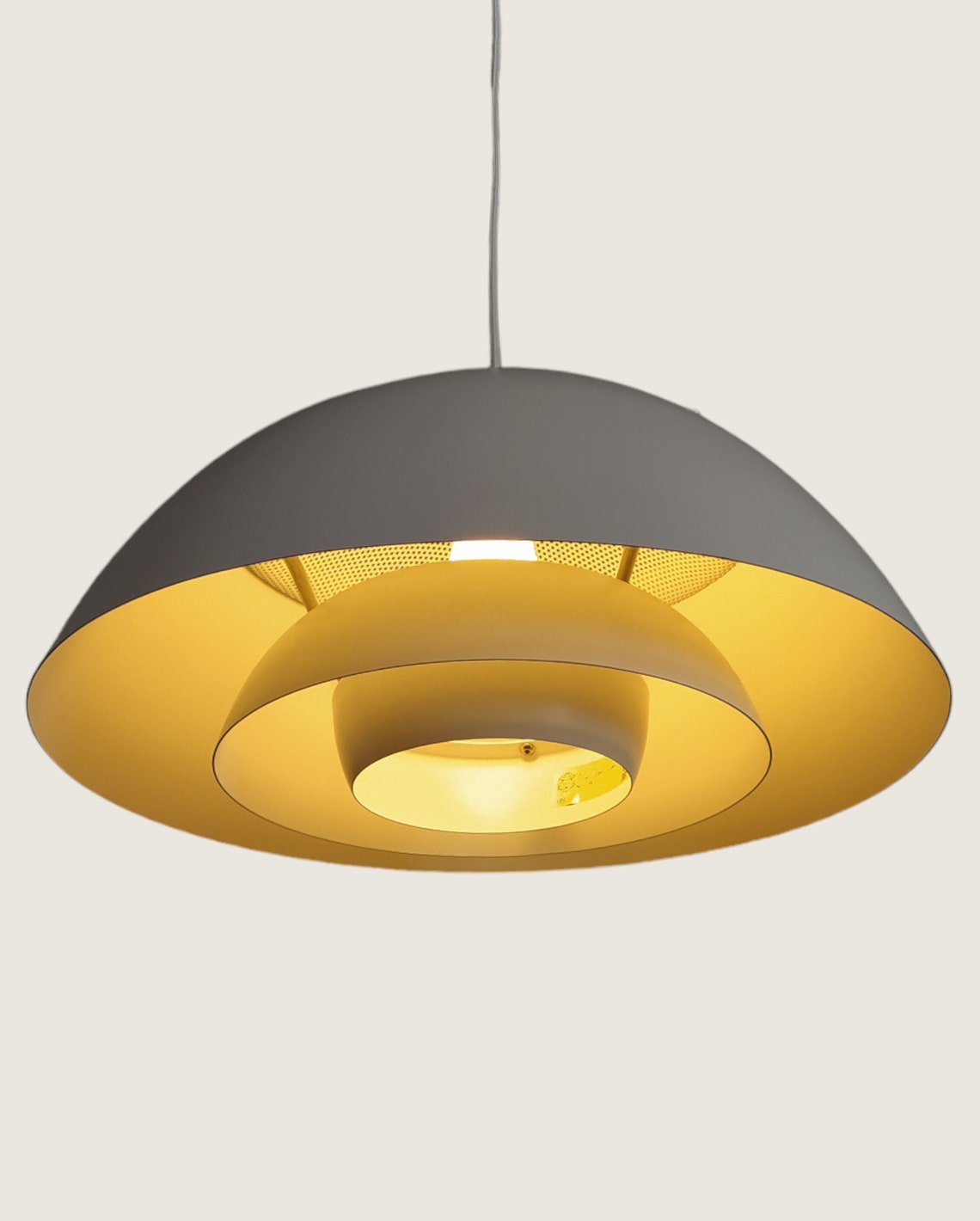 Danish Design 'safari' Pendant Light by Christian Hvidt, Prod. by ...