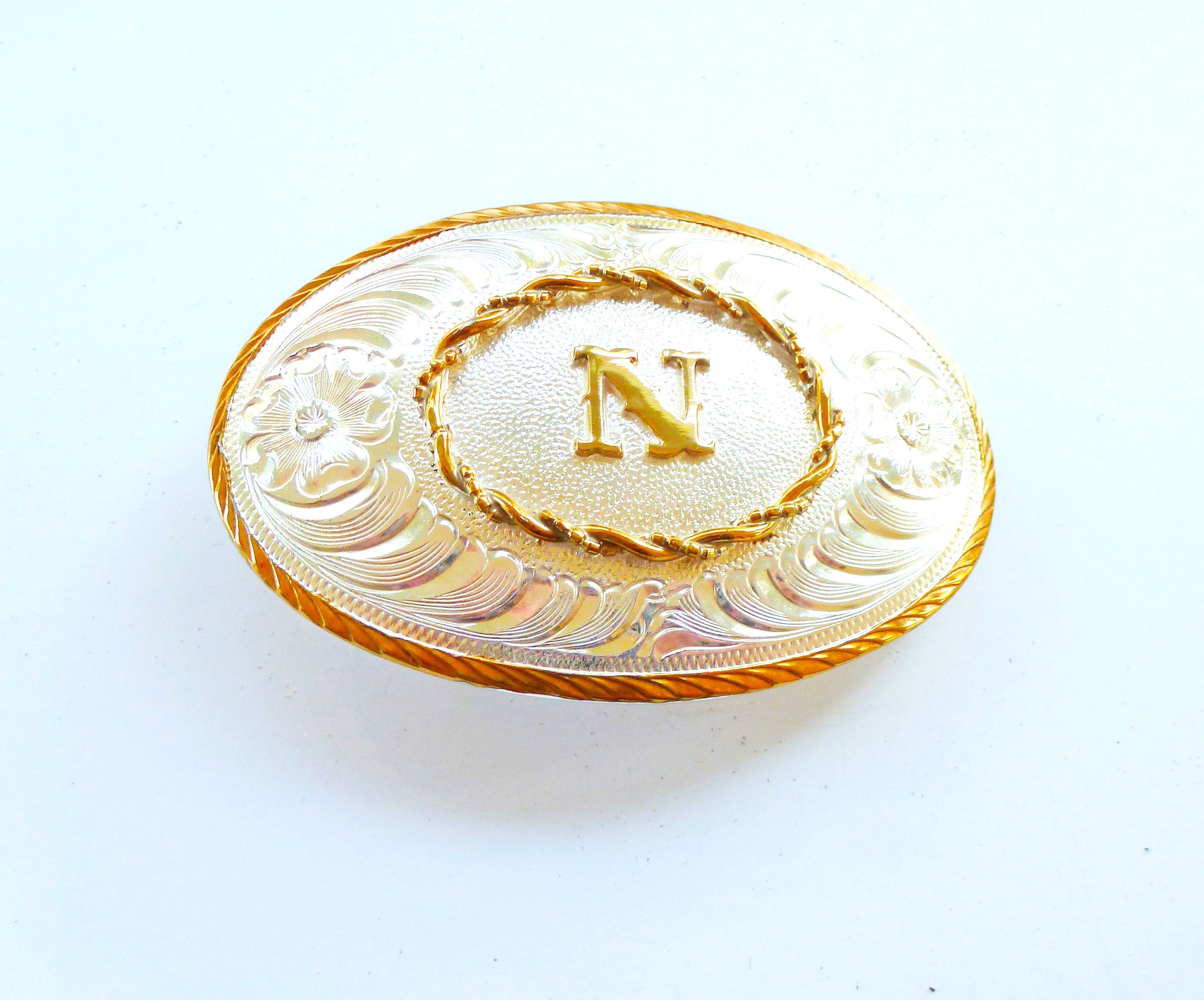 Vintage Silver Plate Buckle Award Design Medals n - Etsy