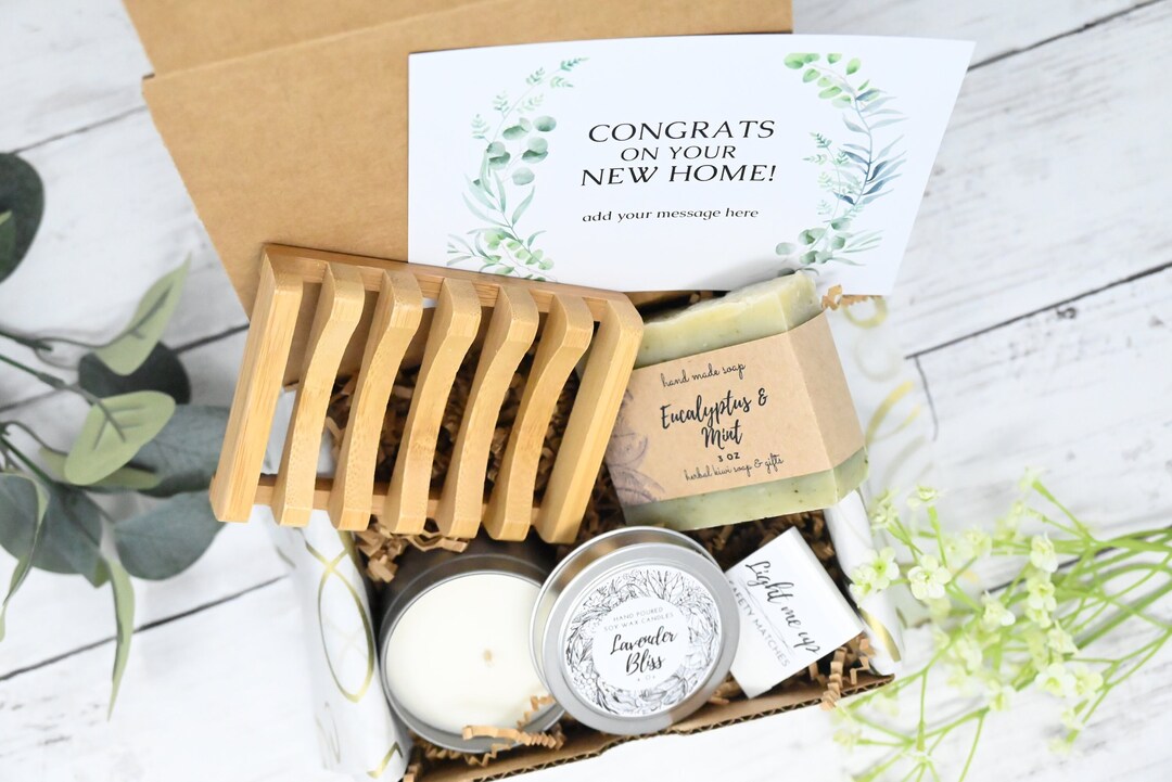 Housewarming Gift Set - (personalized, Couples Gift, Self Care Kit ...