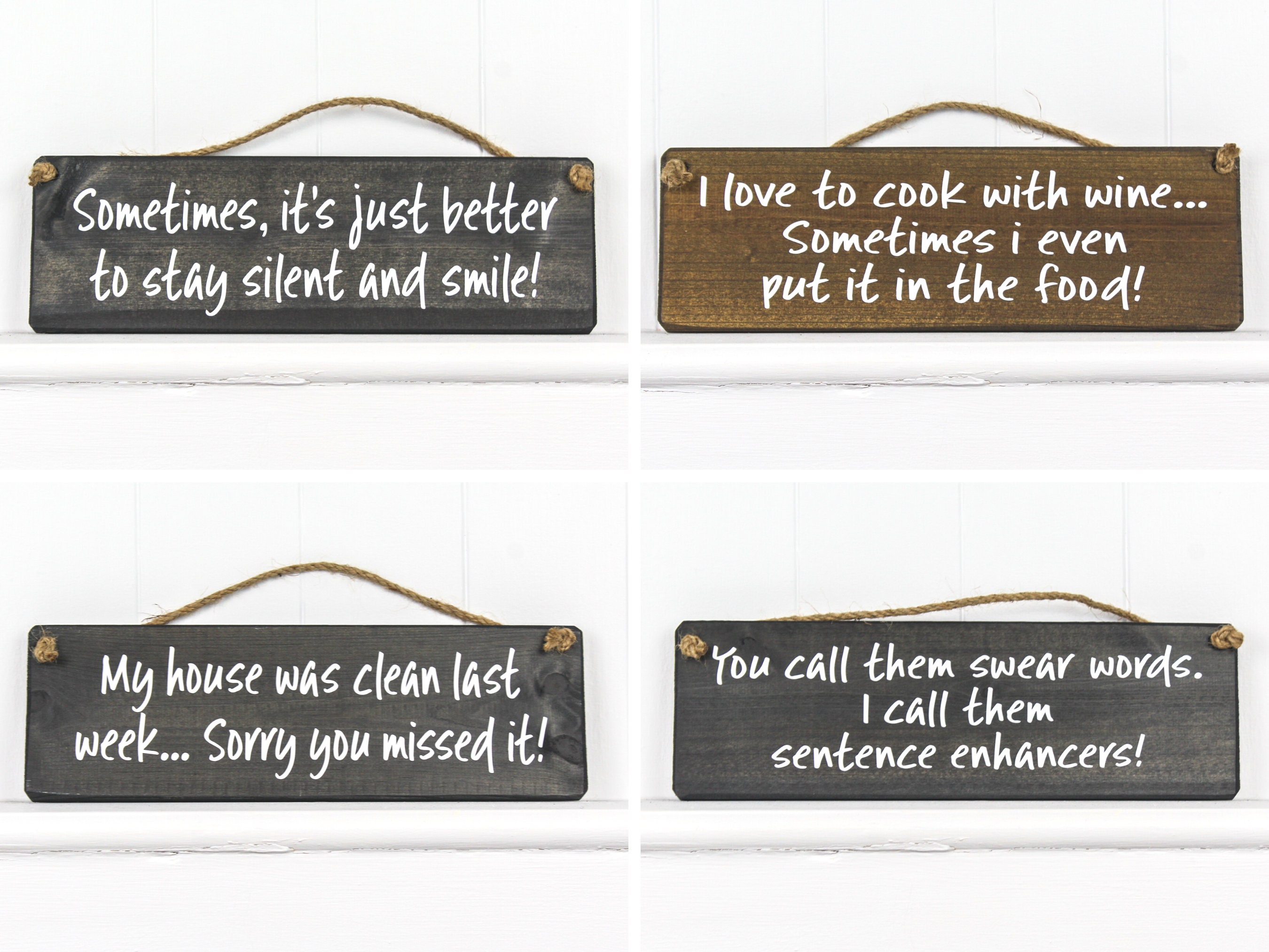 Funny Signs for Home, Funny Gifts, Humour Signs - Etsy