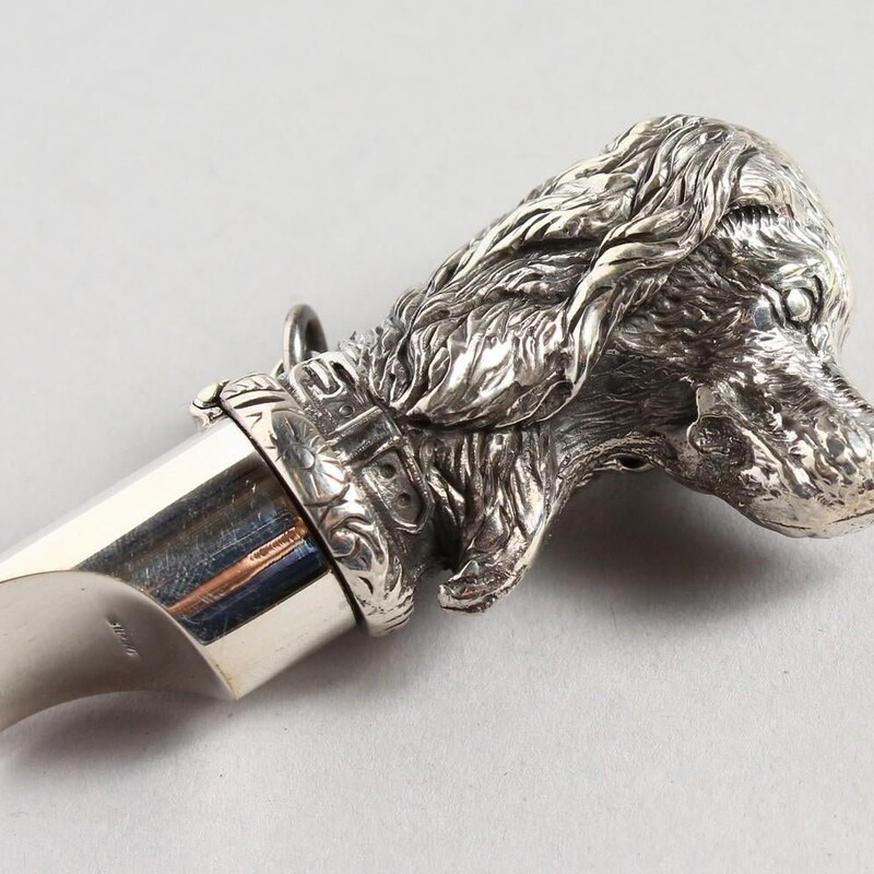 Silver Dog Whistle - Etsy