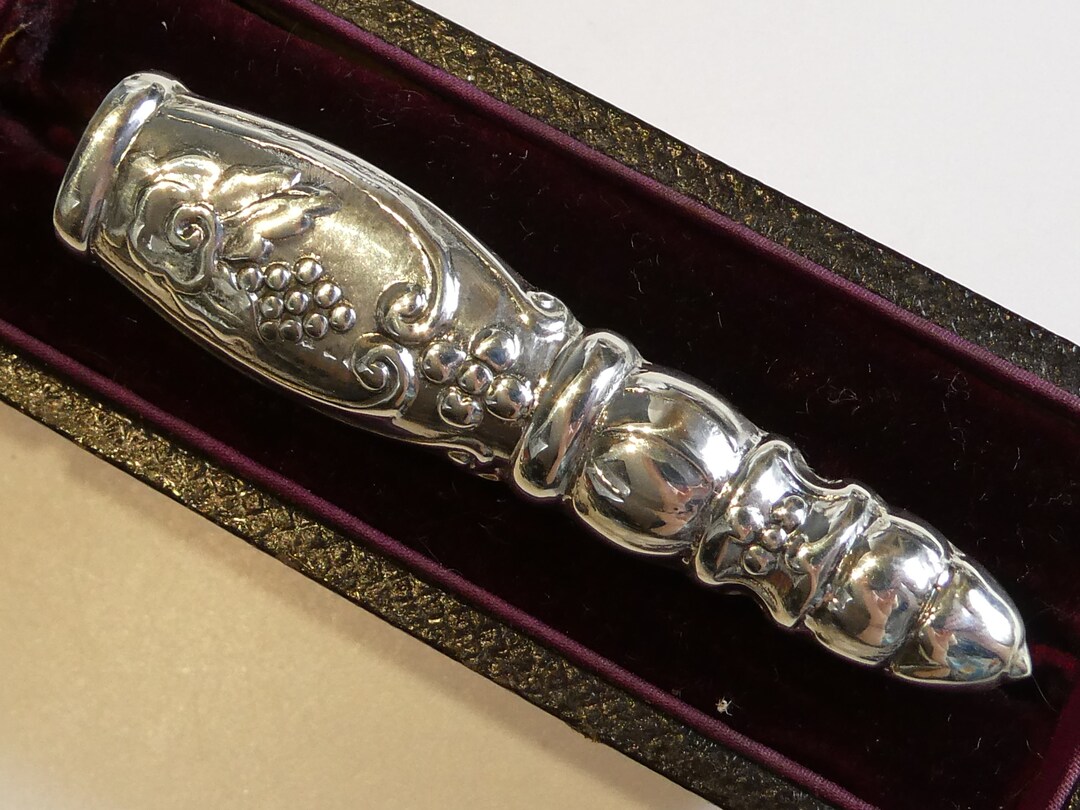 Fine Victorian Style Tussie Mussie Posy Holder Brooch - Etsy