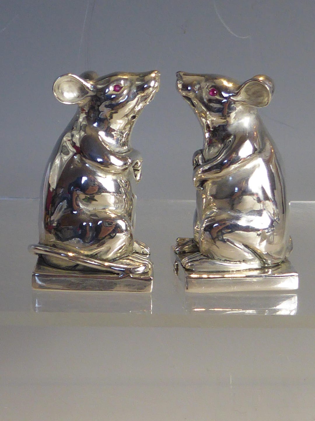 Fine Pair of Novelty Mice Salt & Pepper Pots - Etsy