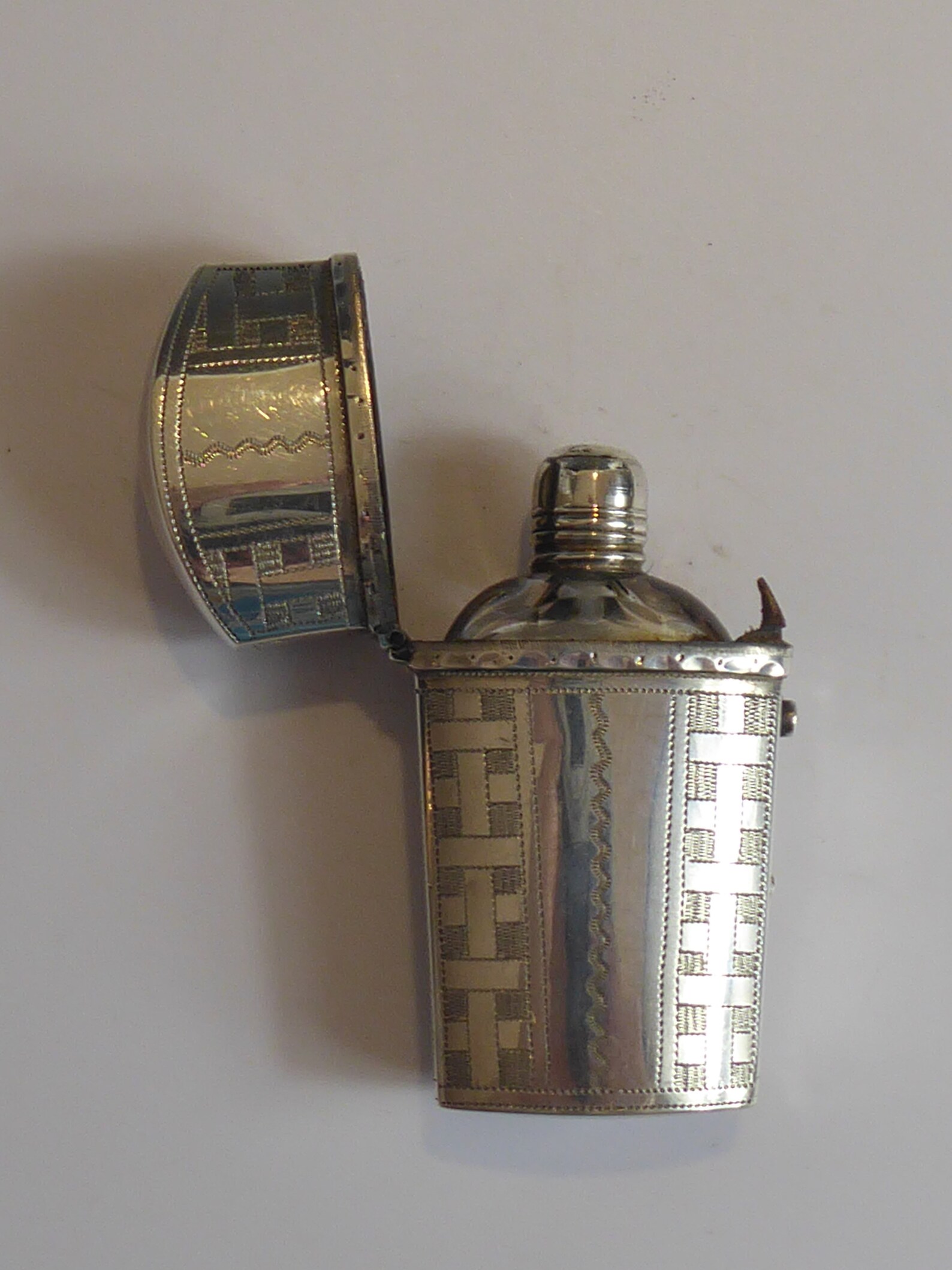 Fine Antique Silver Perfume Case and Bottle Dated 1908 - Etsy