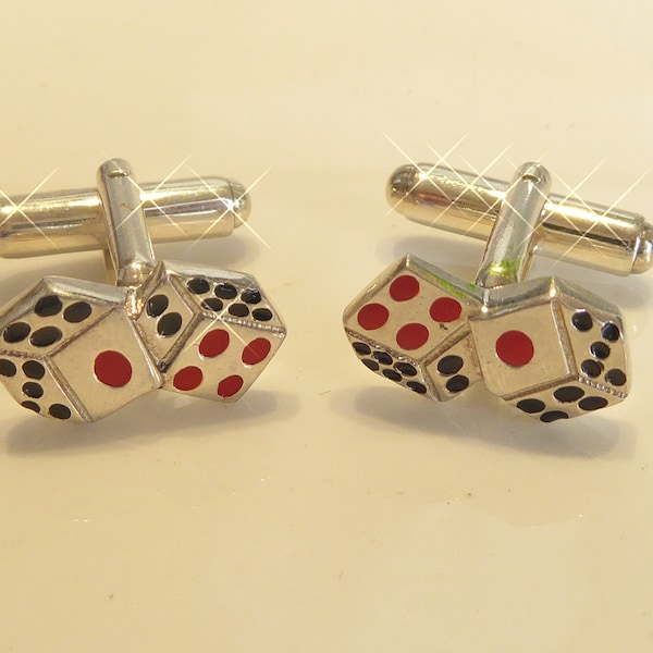 Solid Silver Dice - Etsy