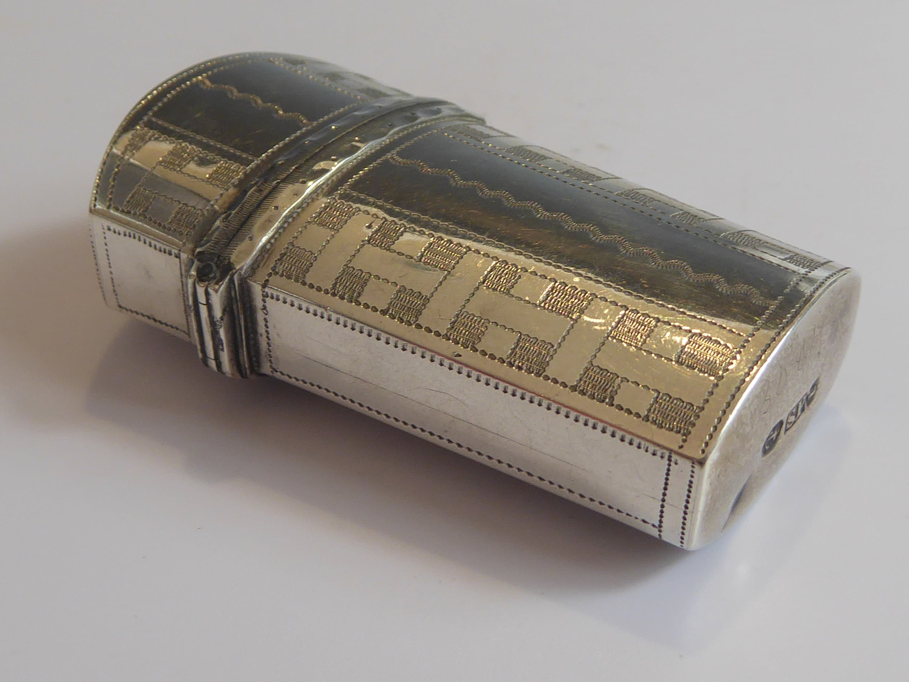 Fine Antique Silver Perfume Case and Bottle Dated 1908 - Etsy