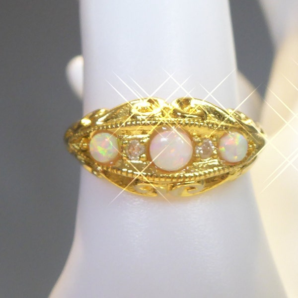 Victorian Style Ring - Etsy