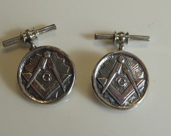 Masonic Cufflinks | Etsy