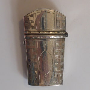 Fine Antique Silver Perfume Case and Bottle Dated 1908 - Etsy