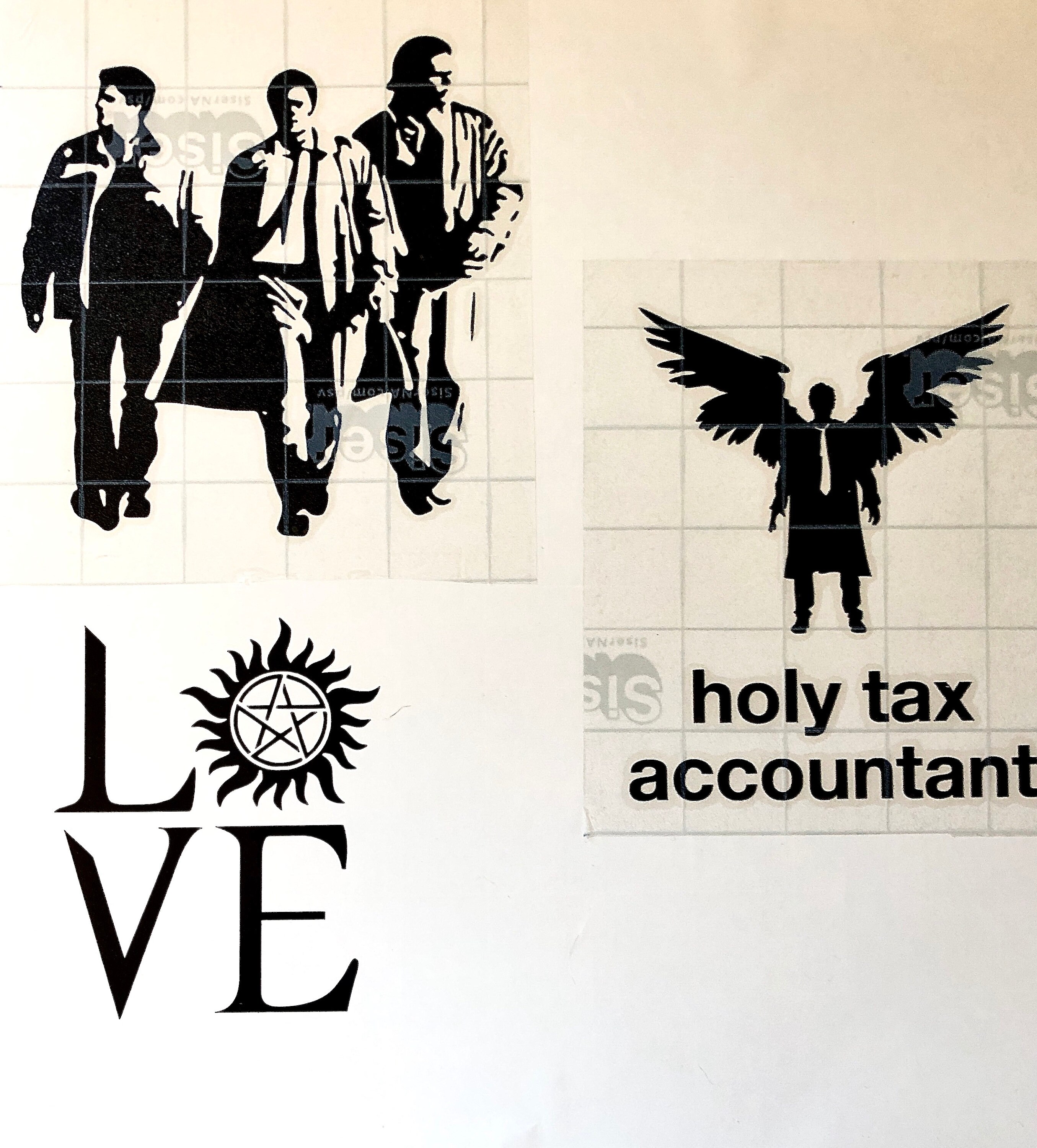 Various Fandom Inspired Vinyl Decals | Etsy