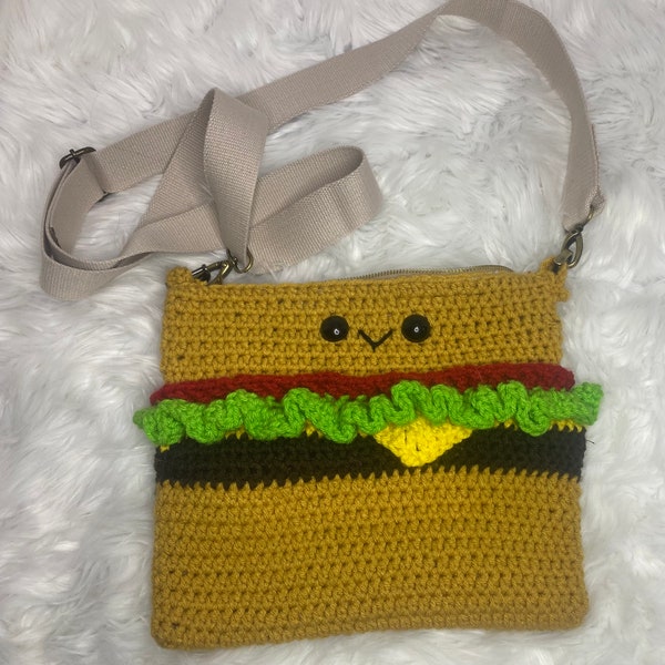 Crochet Cheeseburger - Etsy