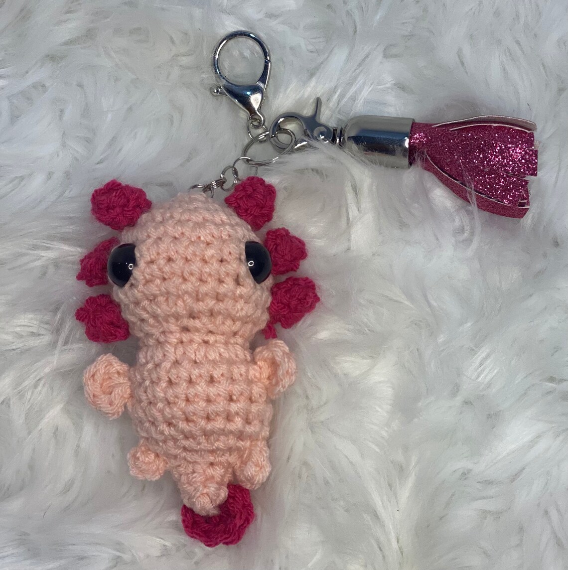 Axolotl keychain | Etsy