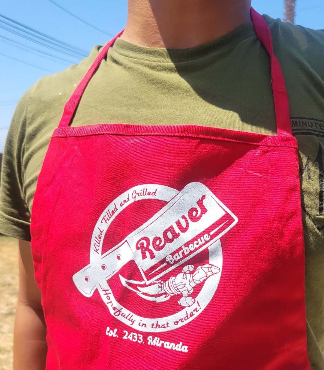 Reaver Barbecue Apron: Firefly Fan Art Gift - Etsy