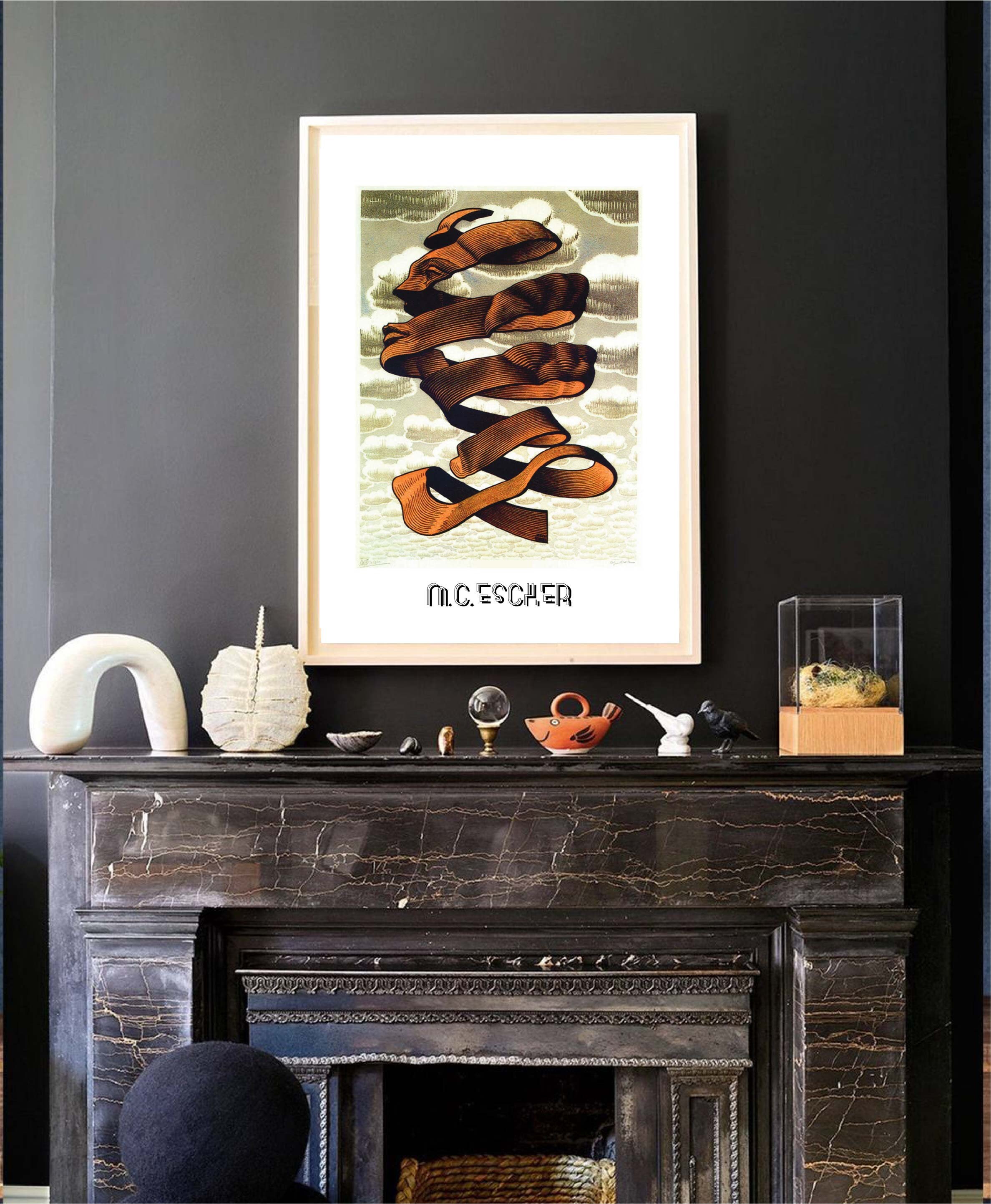 Exhibition Poster, M.C. Escher Print, Museum Poster Replica, Digital ...