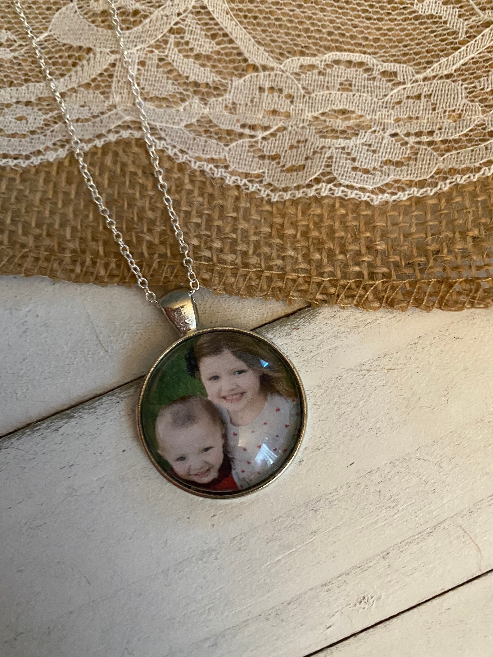 Custom Photo Pendent/photo Necklace/photo Pendant - Etsy