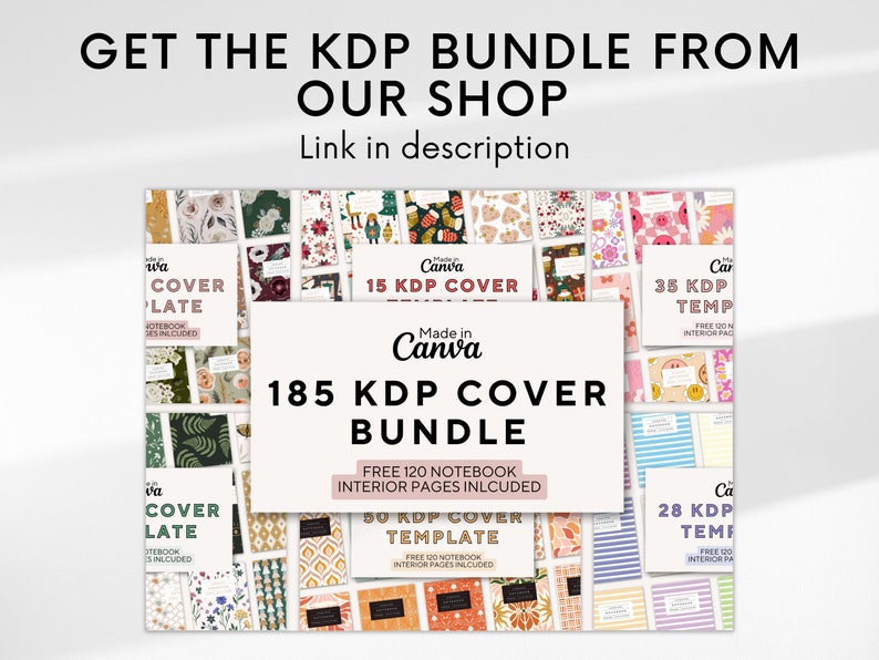 35 Editable Notebook KDP Covers Template, Planner & Journal Cover ... 35 Editable Notebook KDP Covers Template, Planner & Journal Cover ...