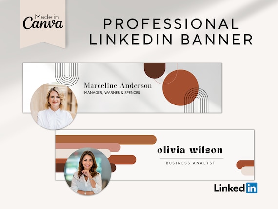 Linkedin Banner Canva Linkedin Branding Linkedin Banner - Etsy