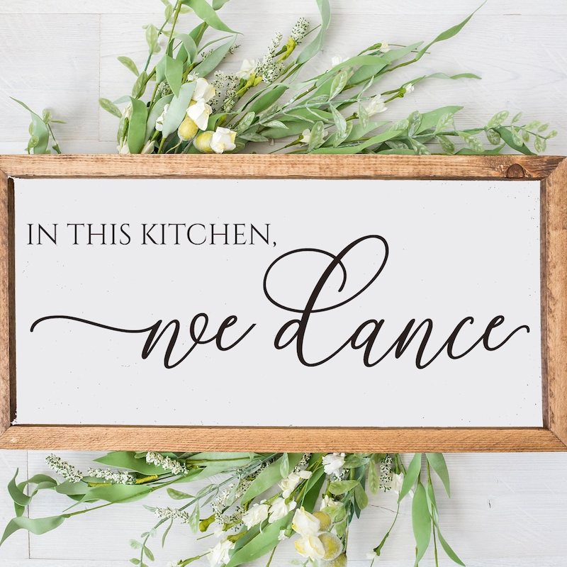 In Kitchen We Dance - Etsy