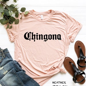 Chingona Shirt Mexican Hispanic Feminist Shirt Fearless | Etsy
