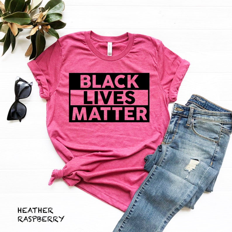 Black Lives Matter Shirt BLM T-shirt Human Rights Shirt | Etsy