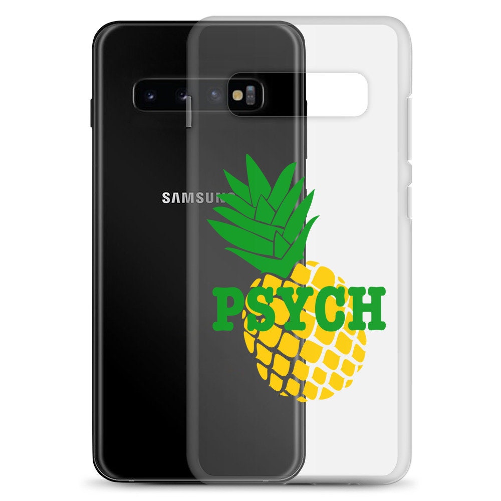 Psych TV Show Pineapple Logo Samsung Case, Christmas Gift for Psych ...