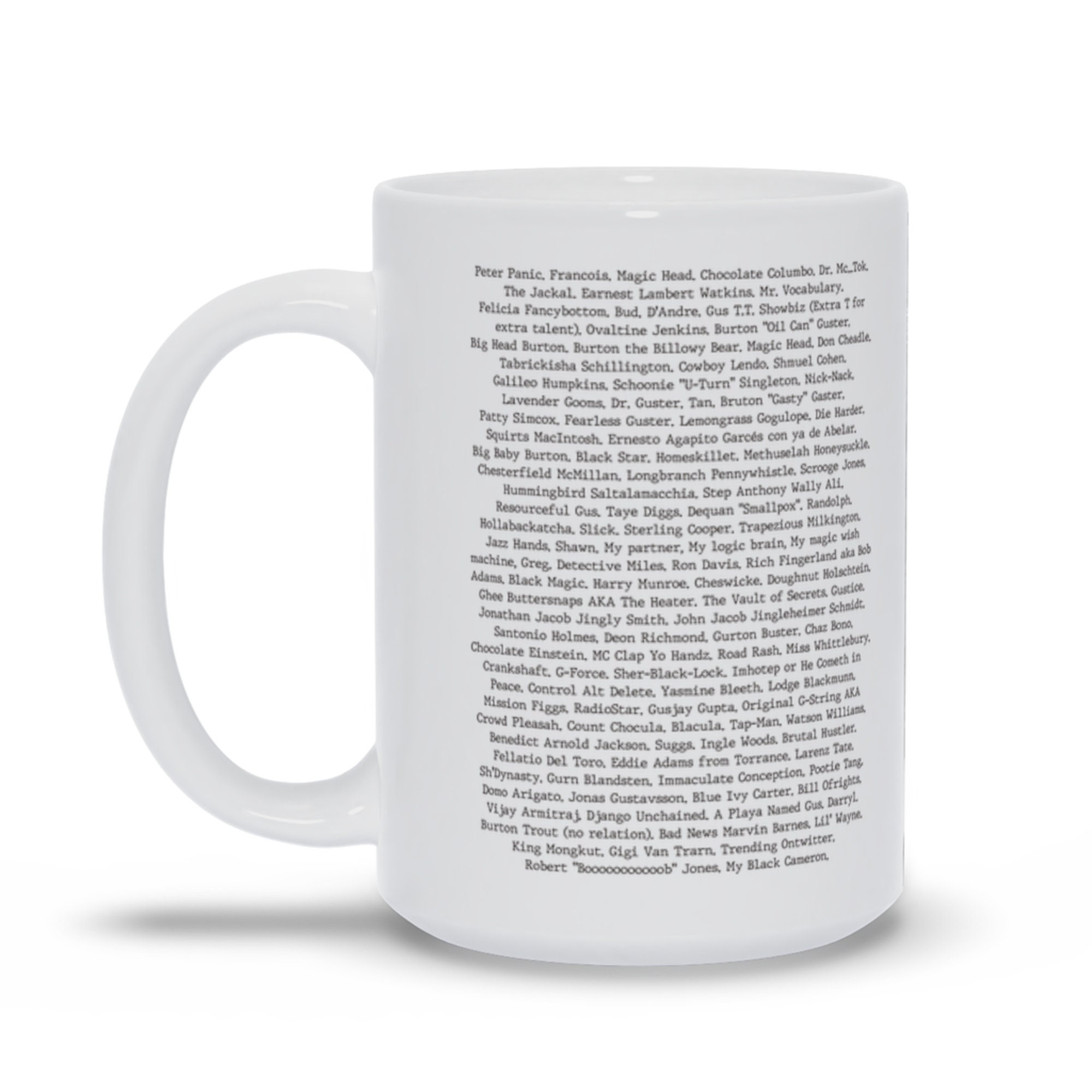 Burton Guster Nicknames, Psych Tv Show, Christmas Gift for Psych Show ...