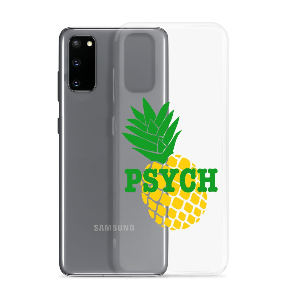 Psych TV Show Pineapple Logo Samsung Case, Christmas Gift for Psych ...