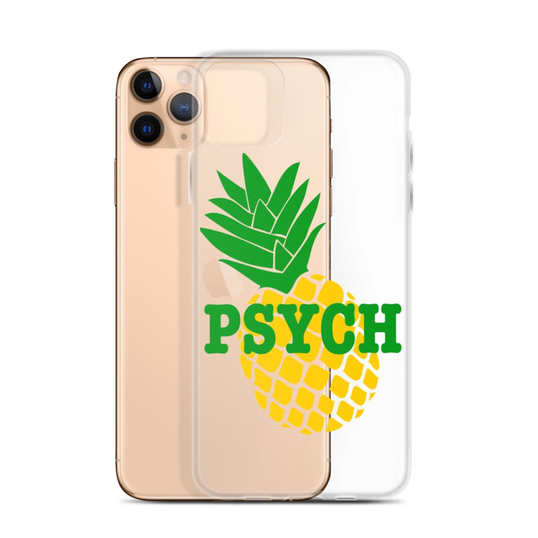 Psych TV Show Logo Pineapple Phone Case Iphone, Gift for Psych Show ...
