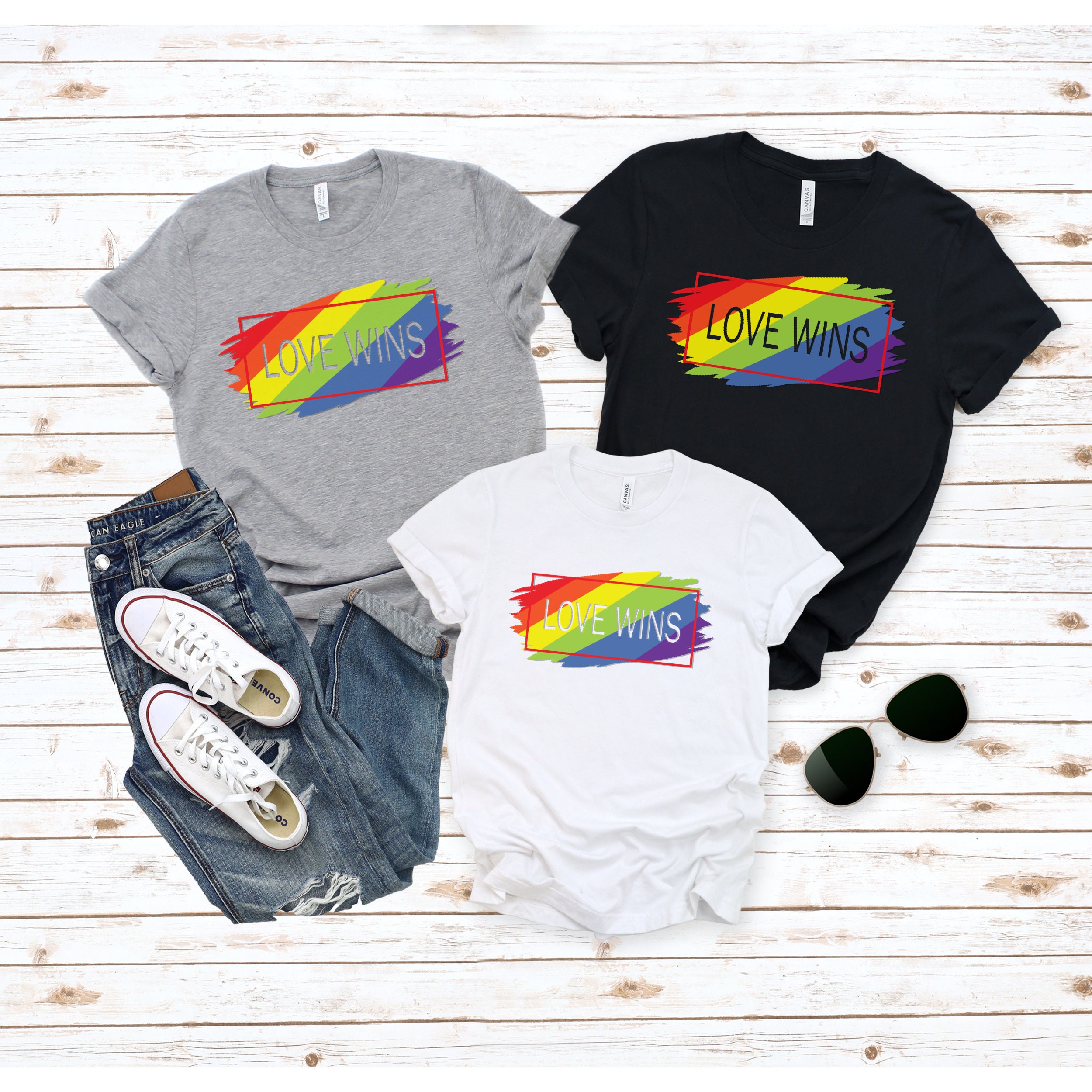 LGBT Shirt Pride Flag Shirt LGBT Flag Shirt Bisexual Shirt | Etsy