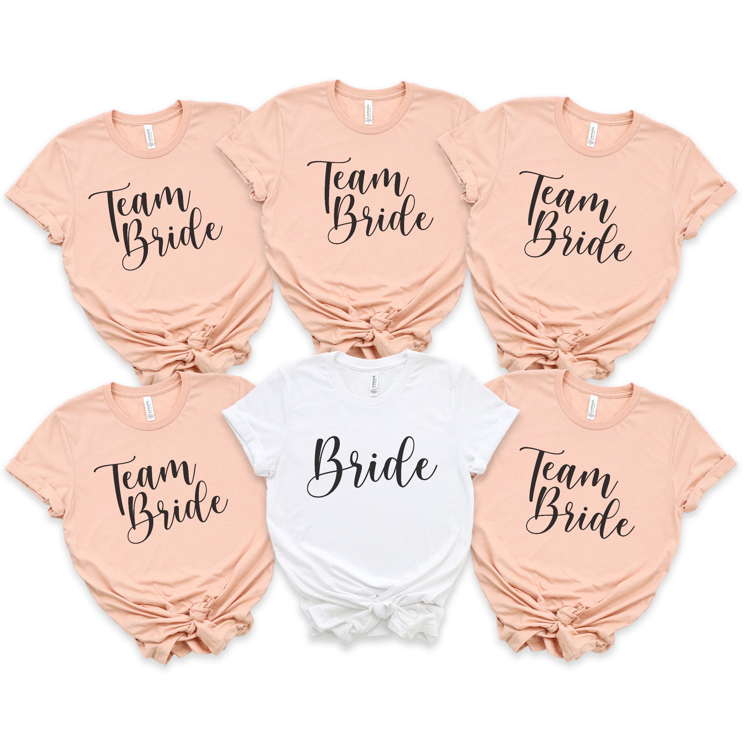 Team Bride Bridal Shirt Bachelorette Tank Bridal Party Tank | Etsy